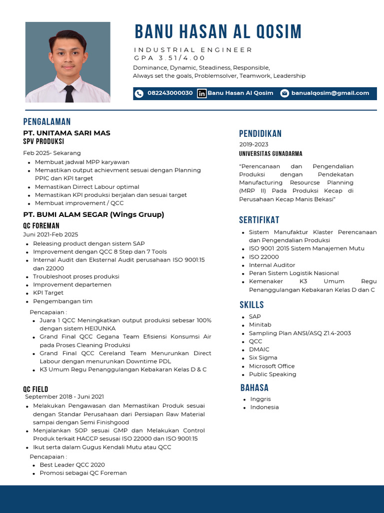 Banu Hasan Alqosim CV - 2025 | PDF