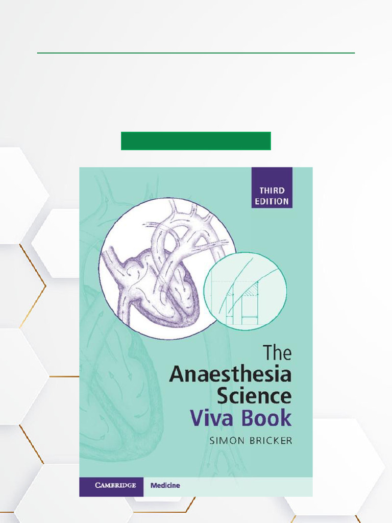 Anaesthesia Science Viva Book 3rd Ed. | PDF | Anesthesia | Lung