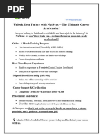 NxtSync Pvt Ltd Online Placement Drive | PDF | Business