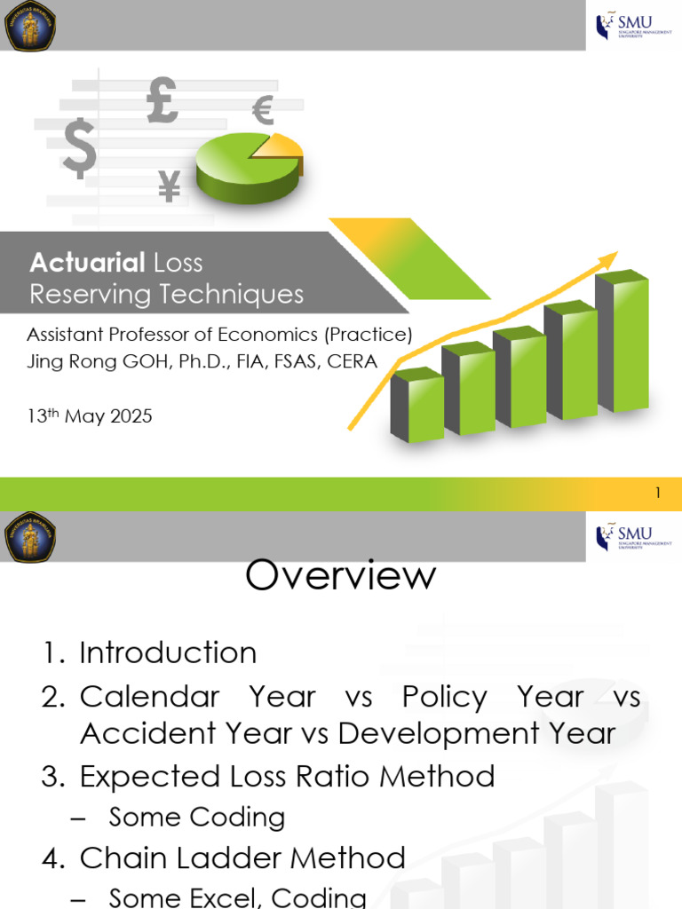 Universitas Brawijaya - Actuarial Loss Reserving Techniques - Jing Rong ...