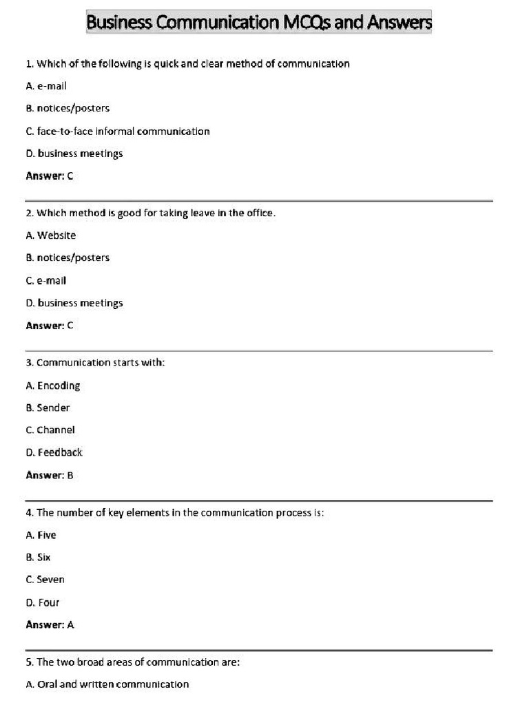 Business B.com 2nd Sem Important Mcqs | PDF
