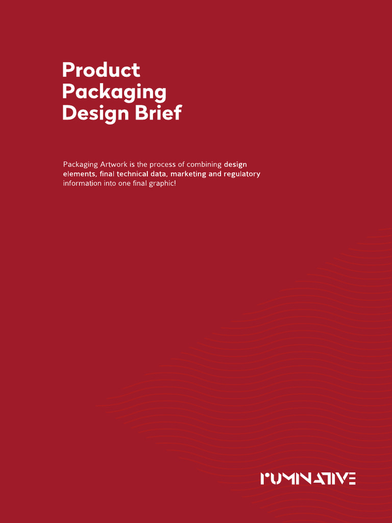 Packaging Design Brief | PDF
