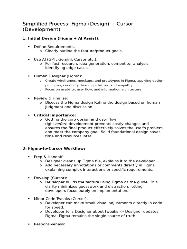 Simplified Process For UX - UI | PDF | Artificial Intelligence | Intelligence (AI) & Semantics