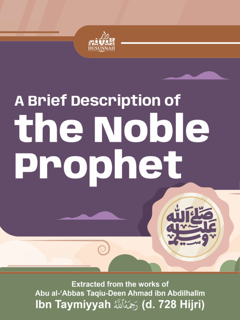 Description of the Noble Prophet | PDF | Prophets And Messengers In ...