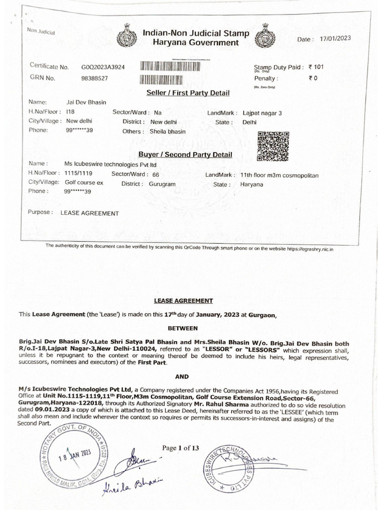 Lease Agreement..607 | PDF