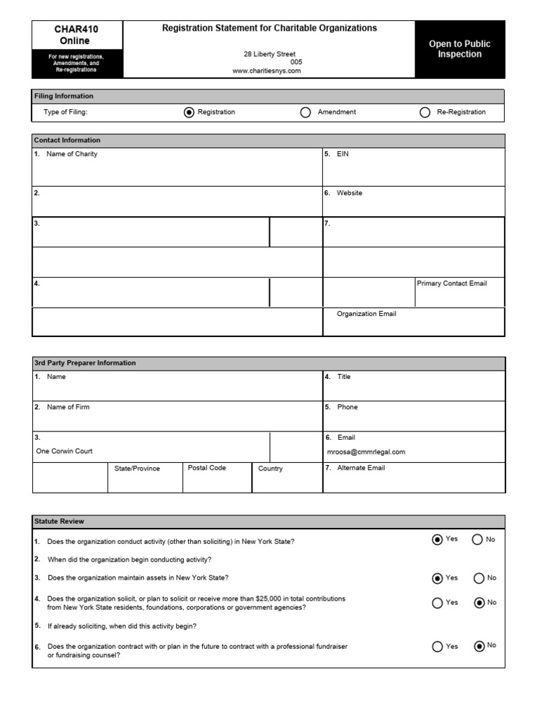 CHAR410Application 2140 | PDF | Board Of Directors | Committee