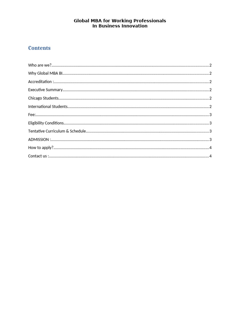 Business Innovation GMAT CR | PDF | Master Of Business Administration | Educational Stages