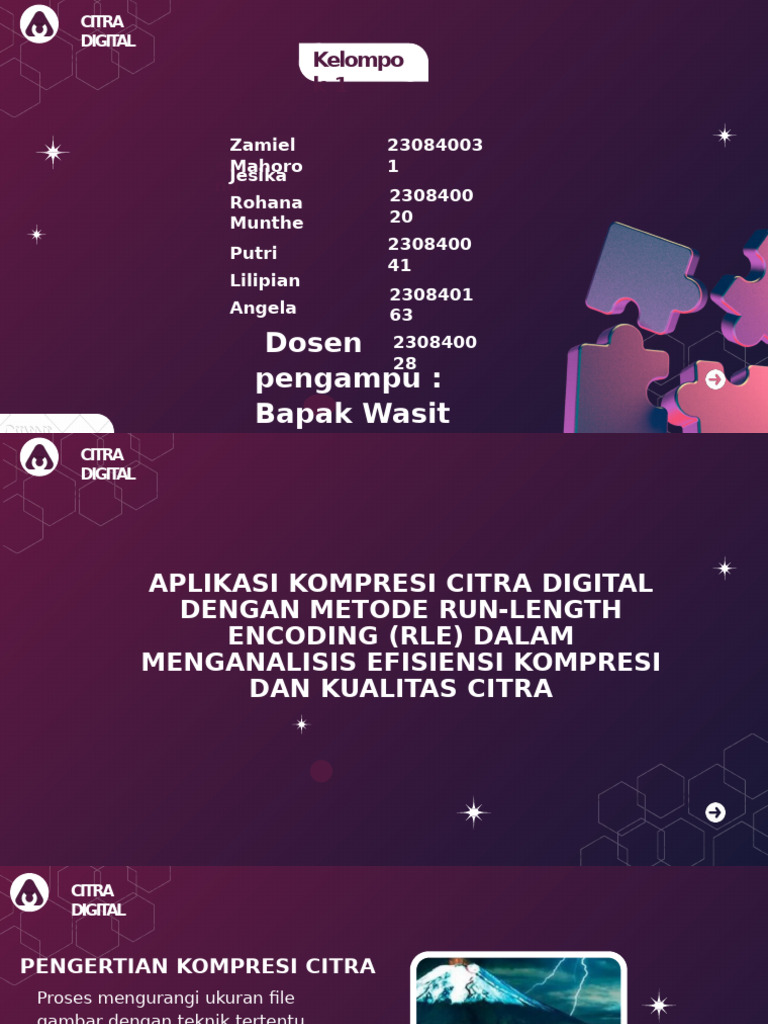 Kompresi Citra Data | PDF