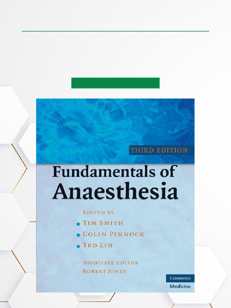 Top Ranking Fundamentals of Anaesthesia - 3rd Edition Entire PDF Ebook ...