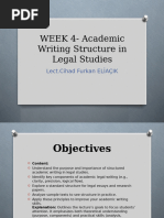 Structuring Effective Heads of Argument | PDF | Argument | Public Law