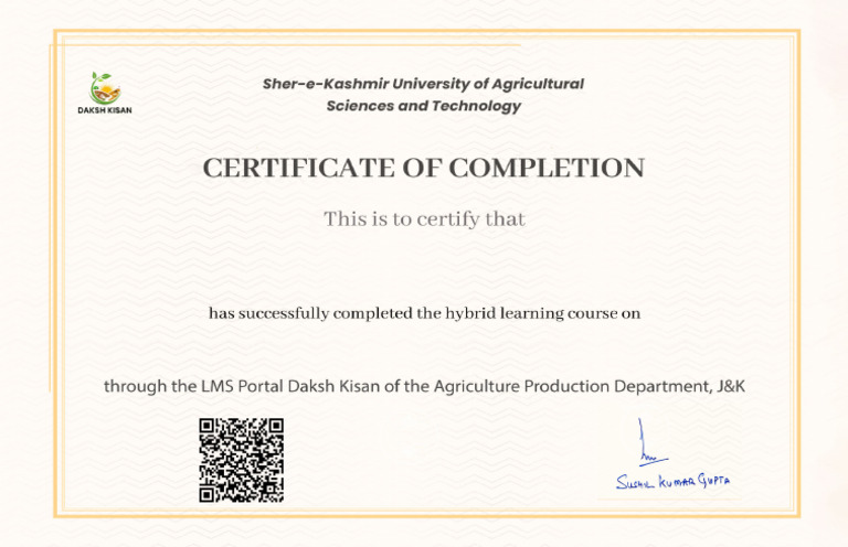 Yash Pal: Date of Issue: Certificate No: May 3, 2025 HADP/DK/146565 | PDF