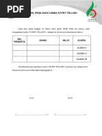 Contoh Esai Juara 1 Lomba Menulis | PDF