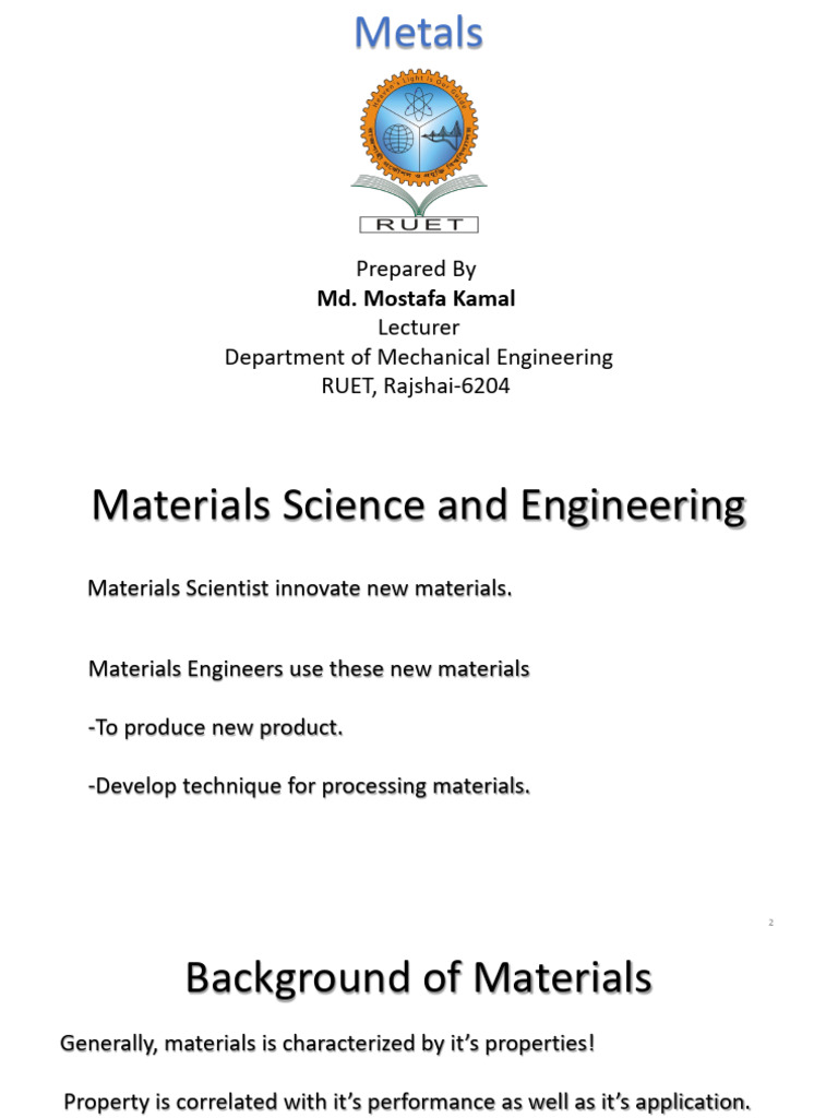 Overview of Metal Alloys and Their Types | PDF | Alloy | Metals