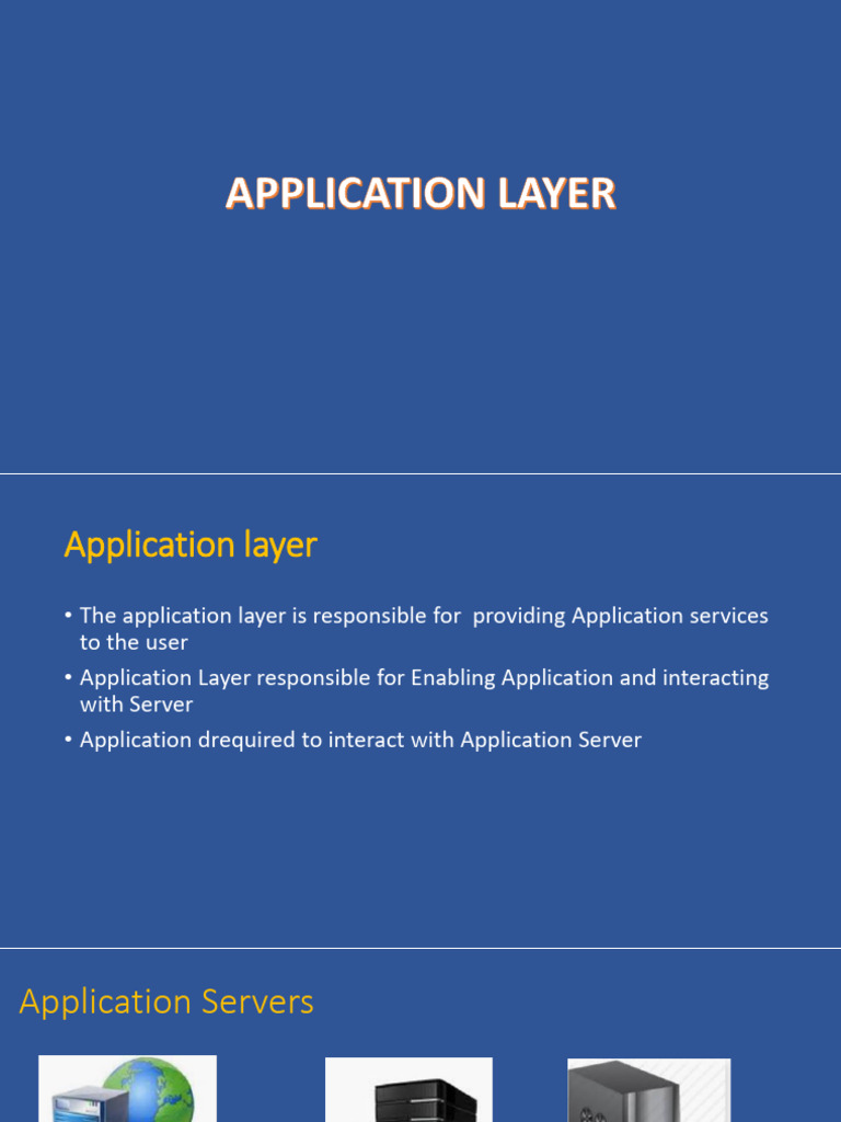 Layer7 Application-Layer | PDF