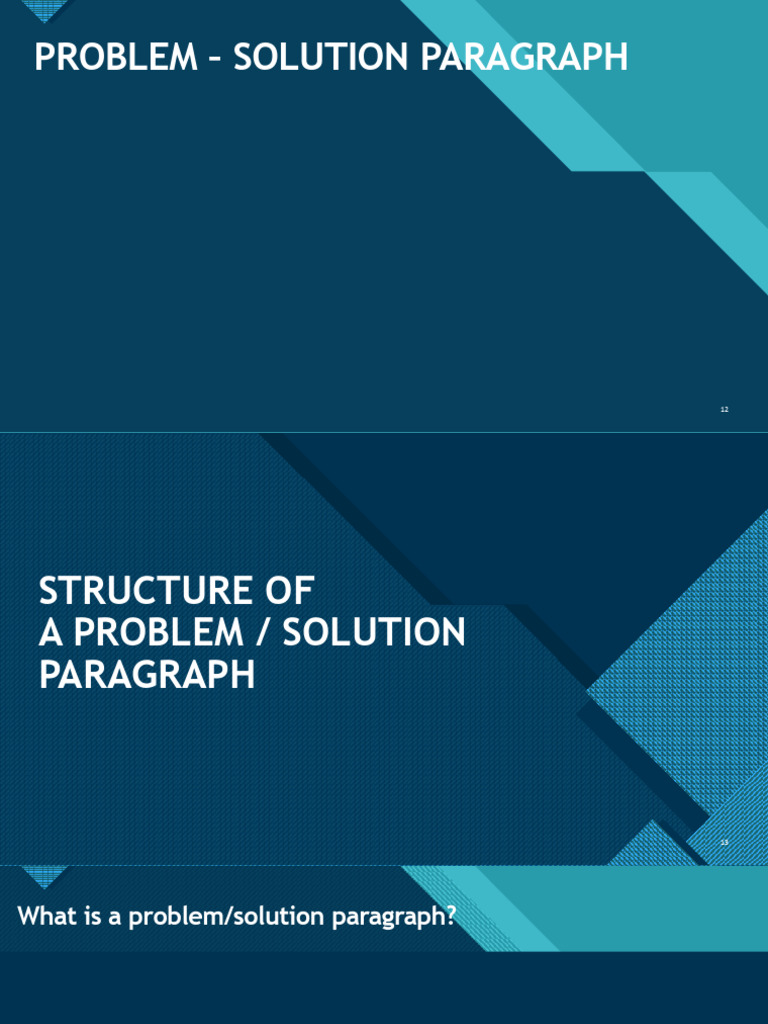 Problem Solution Paragraph | PDF | Obesity | Healthy Diet