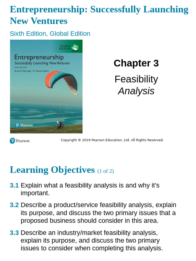 CH3 Feasibility Analysis | PDF | Inventory | Entrepreneurship