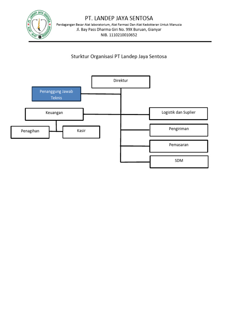 Struktur Organisasi | PDF