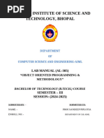 JAVA - Balaguruswamy Object Oriented Programming With Java Third Edition | PDF | Object Oriented ...