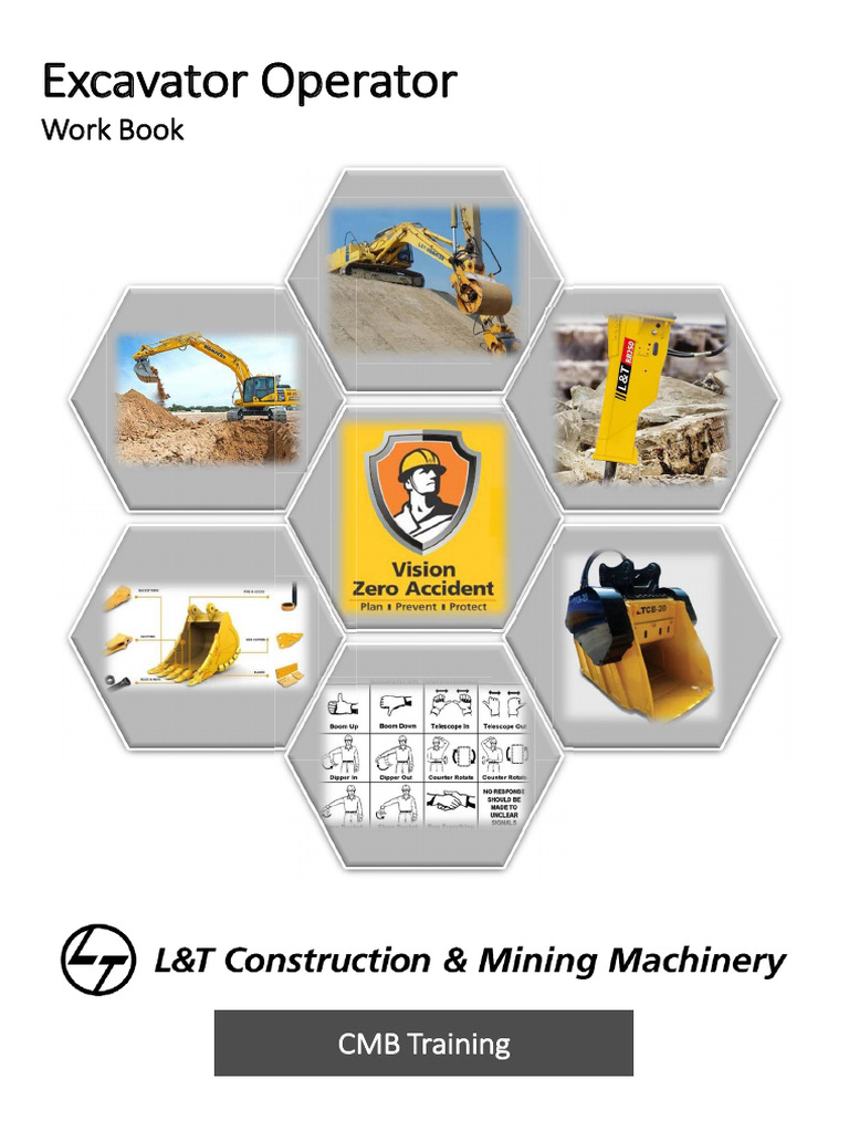 Excavator Operator Workbook | PDF | Leak | Machines