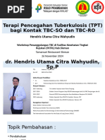 Tatalaksana Terapi Pencegahan TB | PDF