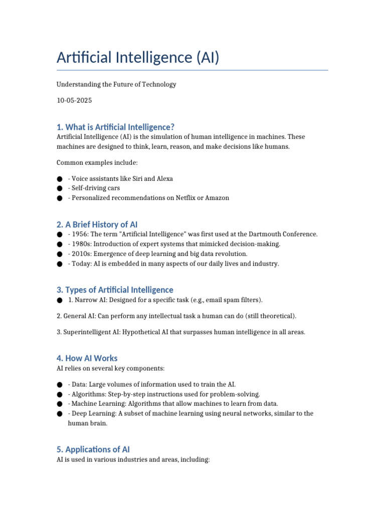 Artificial Intelligence Presentation Pdf Artificial Intelligence