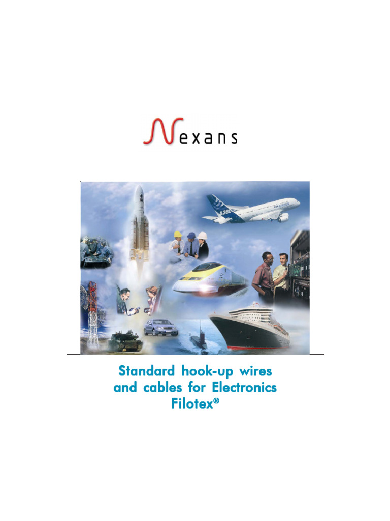 Nexans Flamex | PDF | Coaxial Cable | Hertz