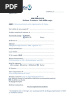 Chèque de Direction Unibank | PDF