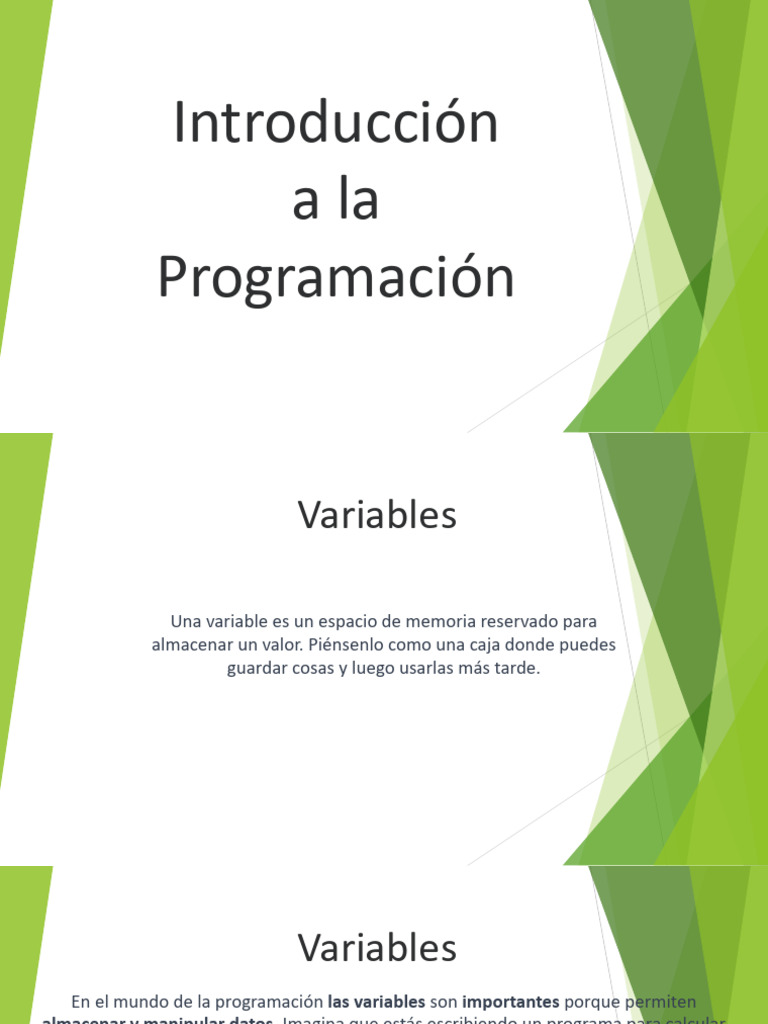 LP - CLASE 3 y 4 | PDF | Tipo de datos | Variable (informática)