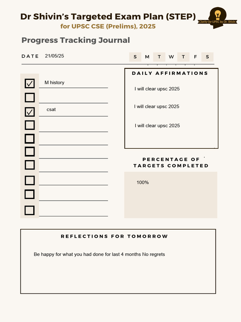 Progress Tracking Ankit | PDF