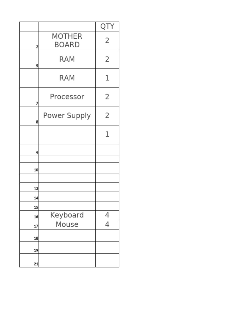 New Microsoft Excel Worksheet | PDF | Personal Computers | Random Access Memory