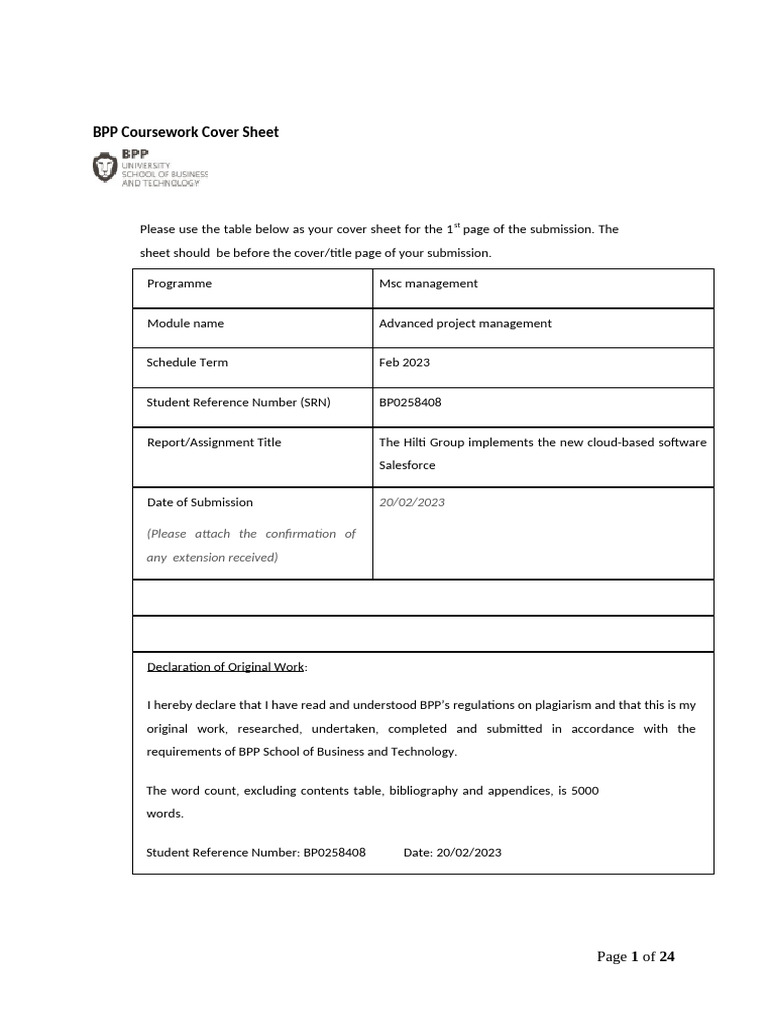 Advanced Project Management | PDF | Software Development Process | Project Management