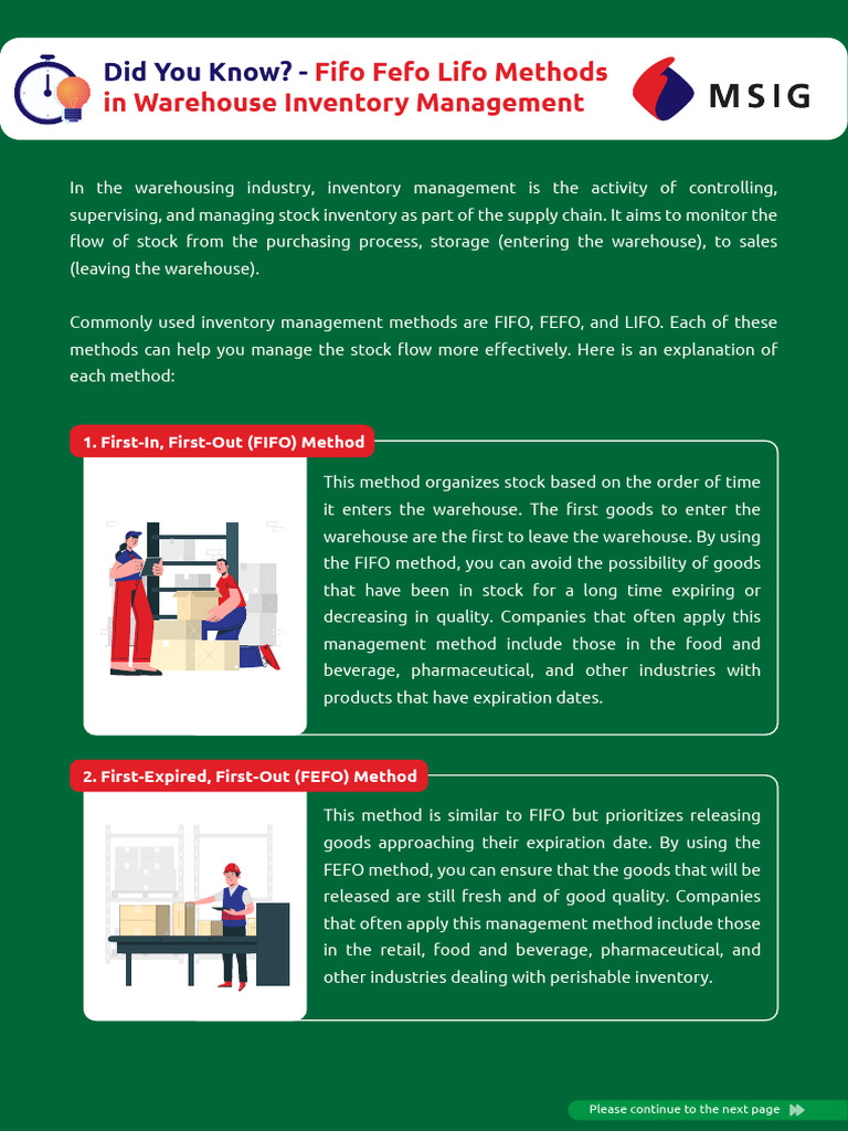 E105 - Fifo Fefo Lifo Methods | PDF