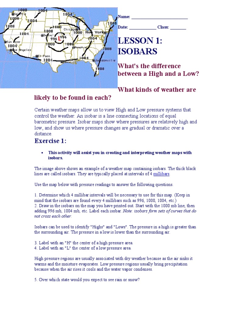 Isobar Intro | PDF | Contour Line | Wound