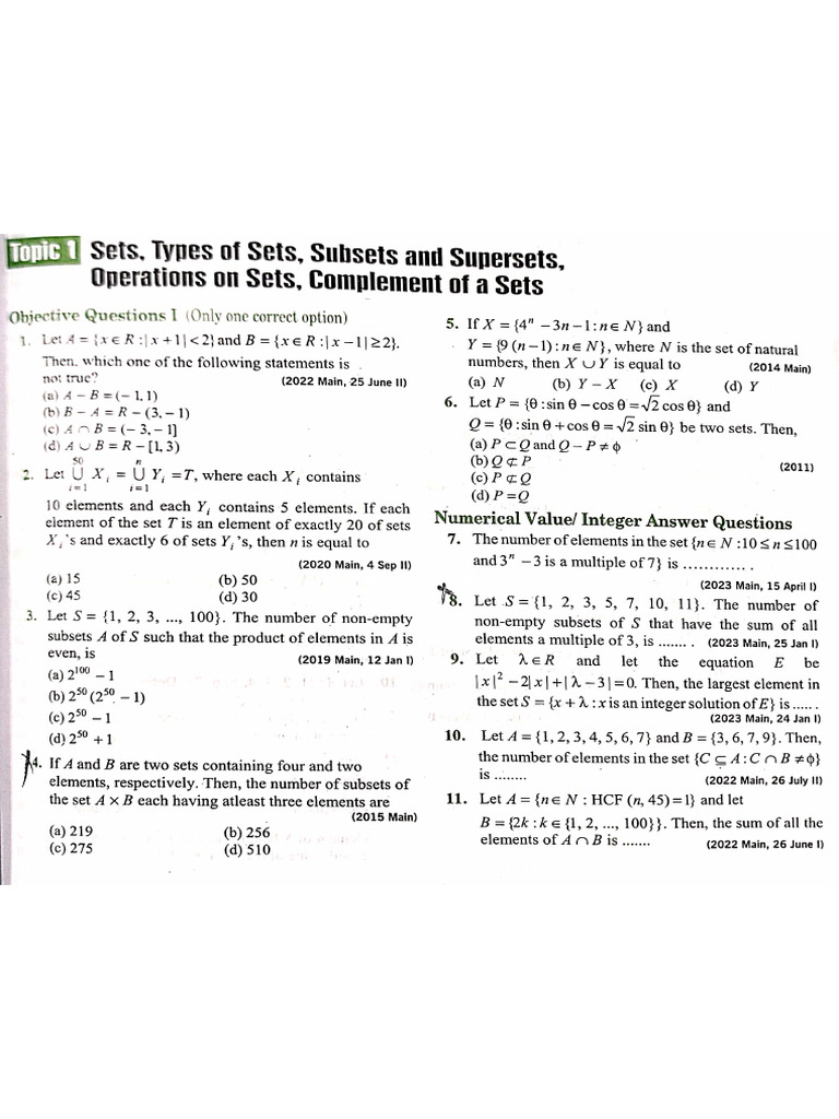 Sets Relation and Function | PDF