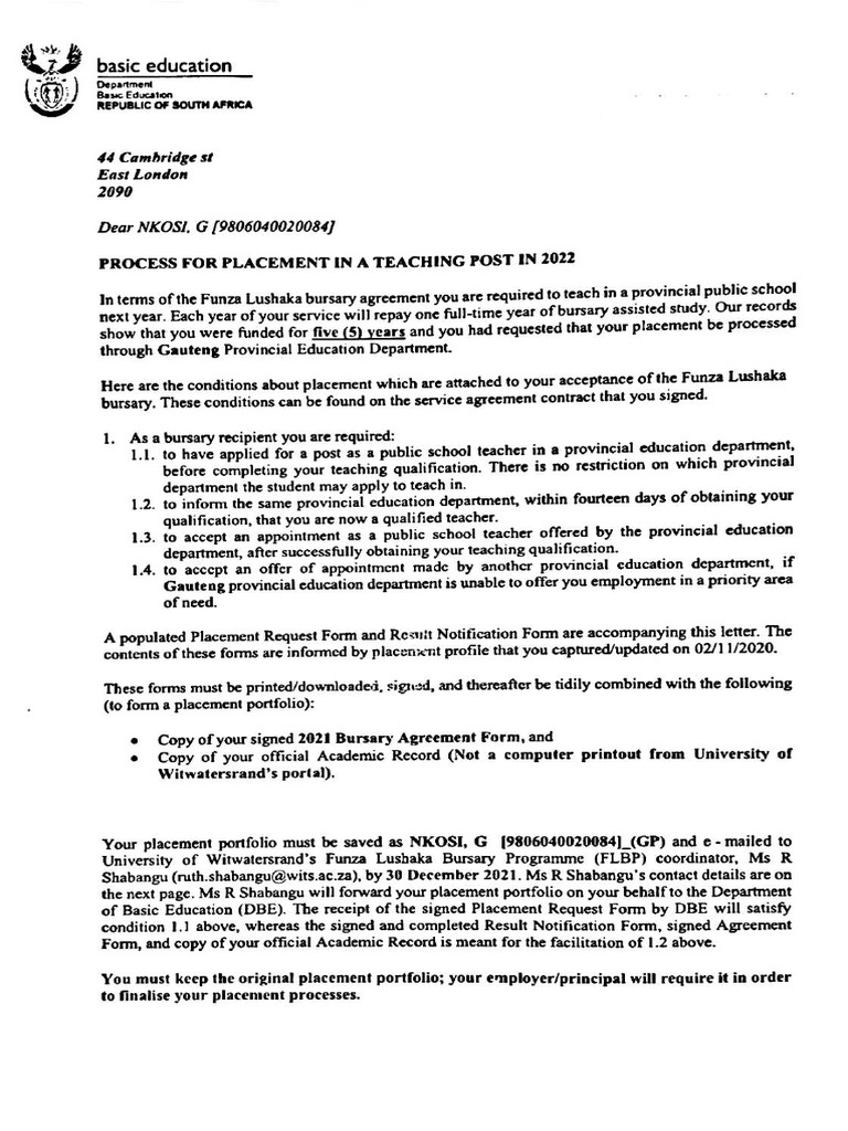 Proof of Fundza Funding | PDF