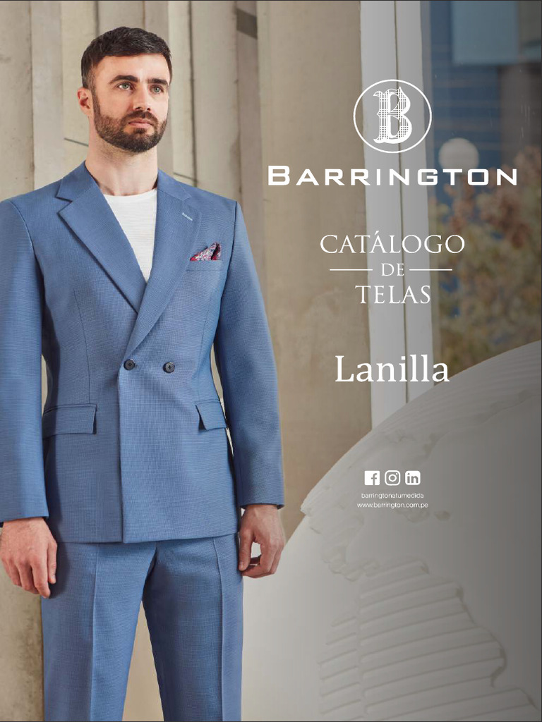 Barrington Lanilla Catalogo Telas Actualizado | PDF