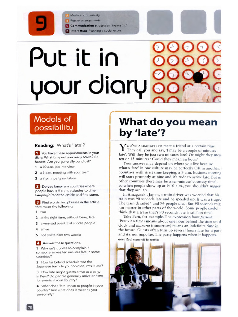 09 Put It in Your Diary | PDF