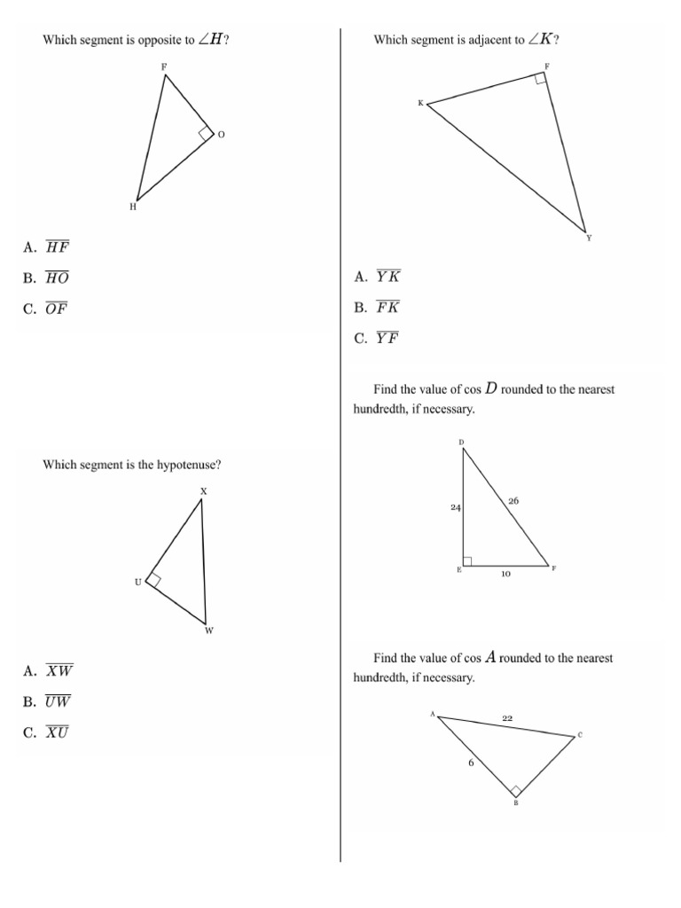 All Trig Review | PDF