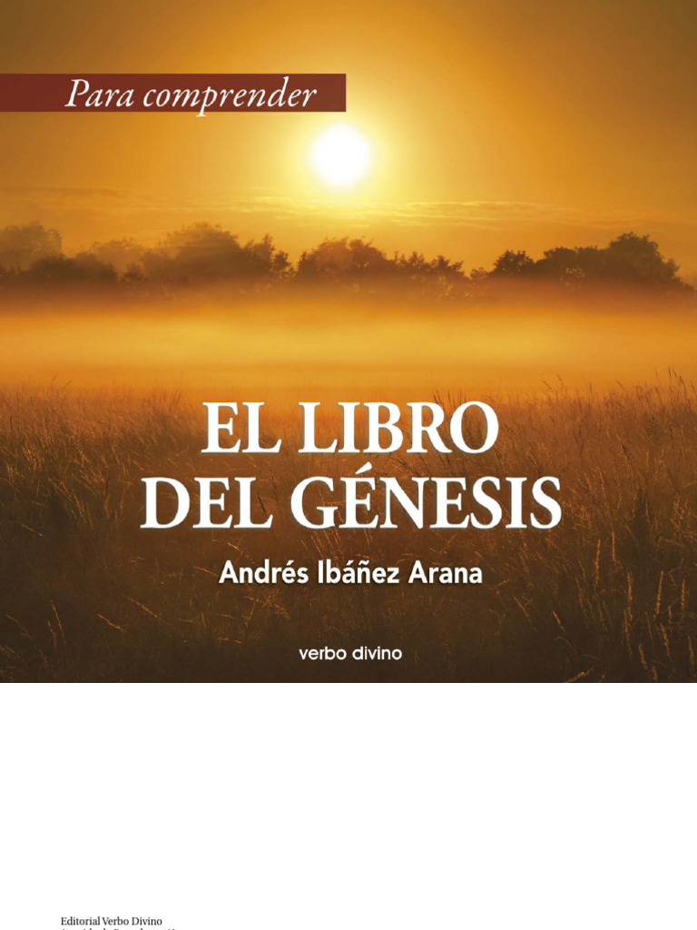 Para Comprender El Libro Del Genesis | PDF | Jacob | Libro del éxodo