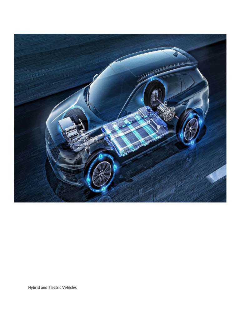 Chapter 7 - Hybrid, Electric and Autonomes Vehicles Note | PDF | Hybrid ...