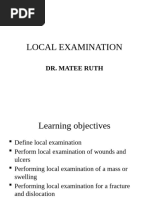 Clinical Ulcer Examination Guide | PDF | Epithelium | Skin
