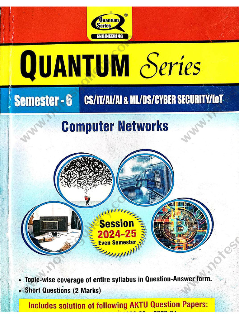 Computer Networks Quantum Latest 2024 25 Compressed Pdf