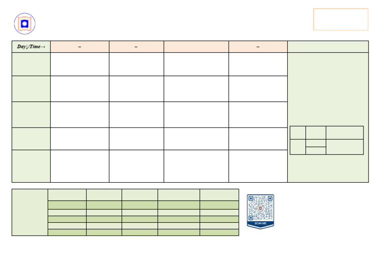 Class Routine 04.02.2025 1st MBA | PDF