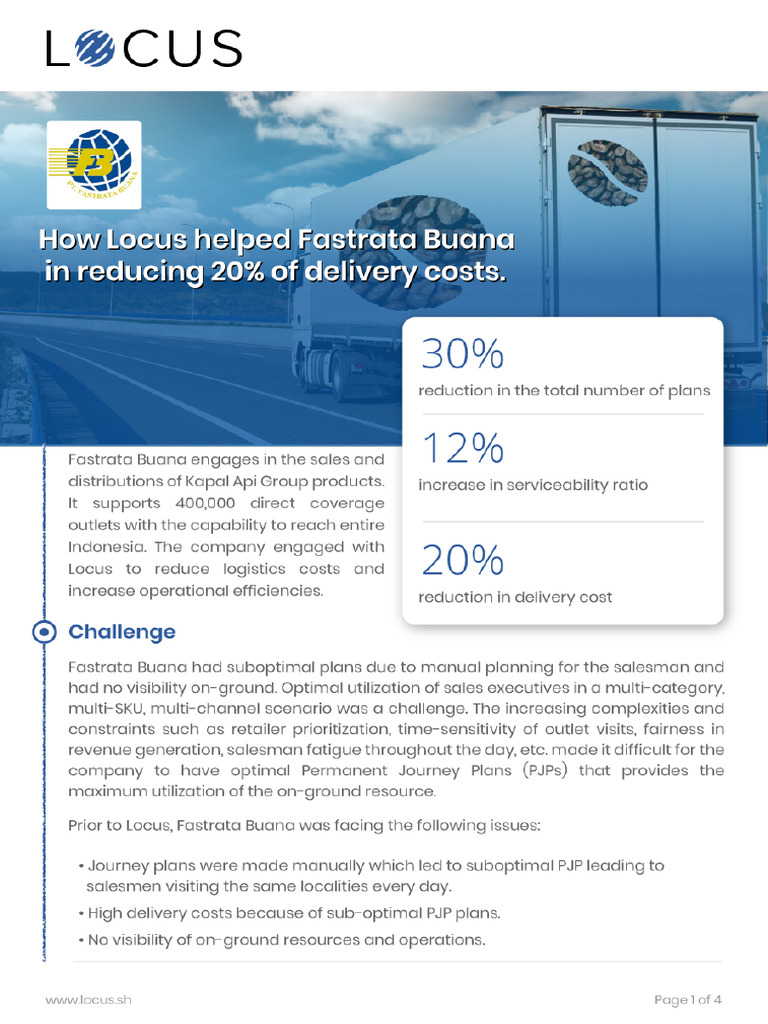 Kapal Api Fastrata - Buana - Case - Study | PDF
