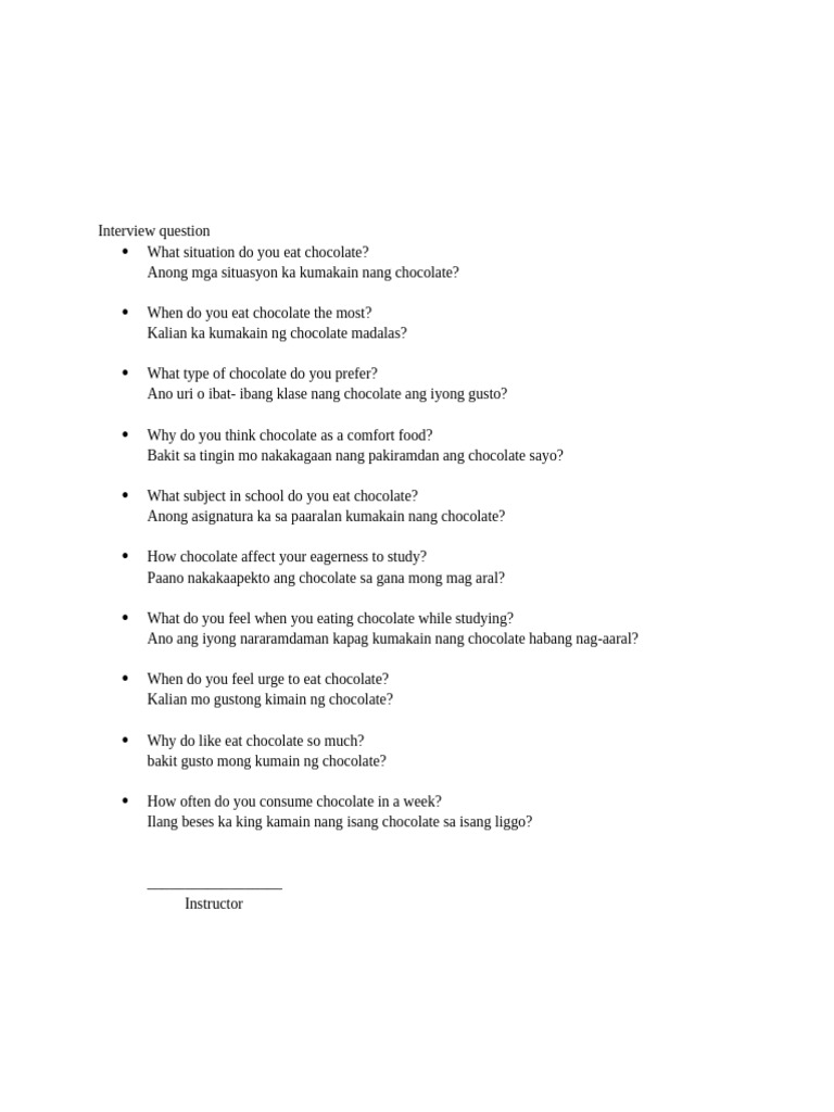 Interview Question | PDF