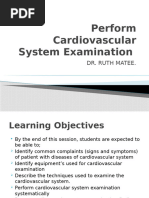 Cardiovascular Examination OSCE Checklist Geeky Medics | PDF ...