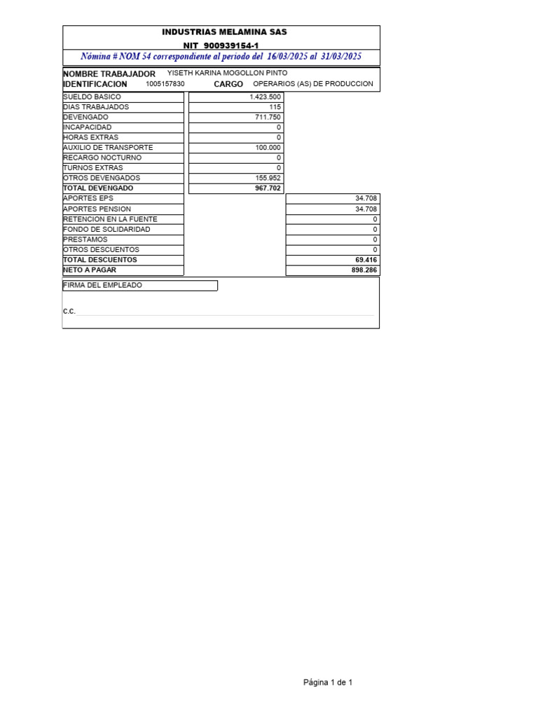 Desprendible Karina Pinto 2 | PDF
