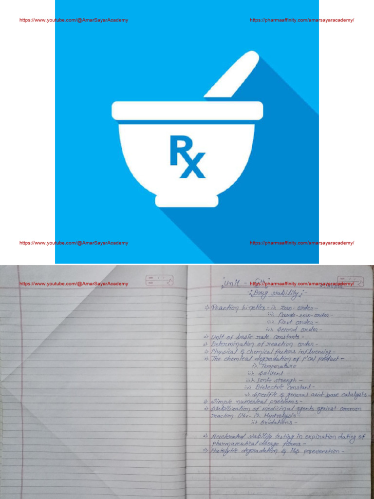 Unit 5th Drug Stability | PDF