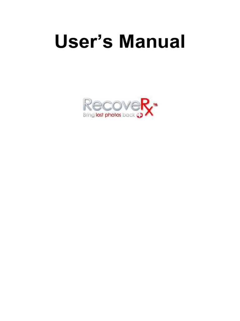 RecoveRx UserManual v3 en | PDF | Computer File | License