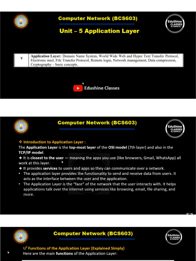 Edushine CN Unit-5 | PDF